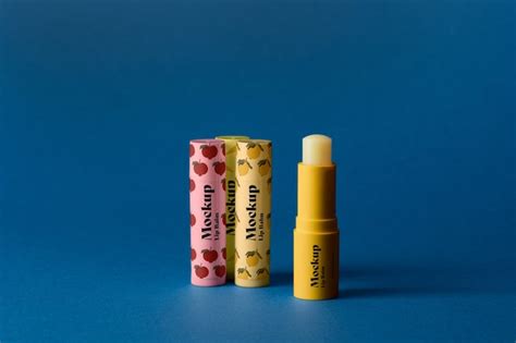 Premium Psd Lip Balm Packaging Mockup