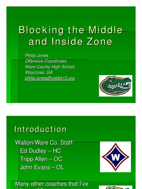 Pdf Blocking The Middle And Inside Zone Dokumen Tips