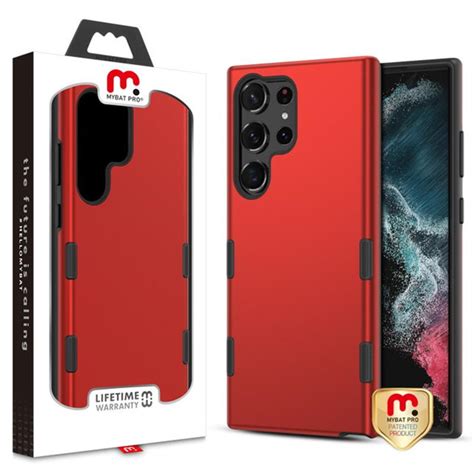 Mybat Pro Tuff Subs Series Case For Samsung Galaxy S23 Ultra Red