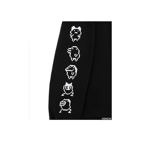 Sweatshirt Tamagotchi Gathering Black Ver Tamagotchi X Candy Stripper