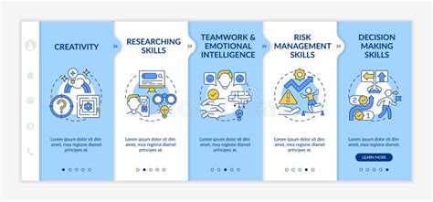 Problem Solving Strategies Vector Infographic Template Stock Vector Illustration Of Template