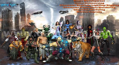 Game Character Modeling And Development By 3d Production Hub By Gameyan On Newgrounds