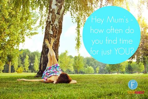 Busy Mums Find Time For You