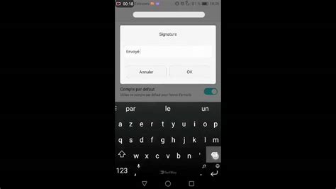 Comment changer la signature email de ma messagerie Email Androïd YouTube