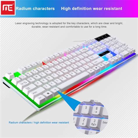 G21 Led Rainbow Color Led Backlight Gaming Keyboard Mouse Lazada PH