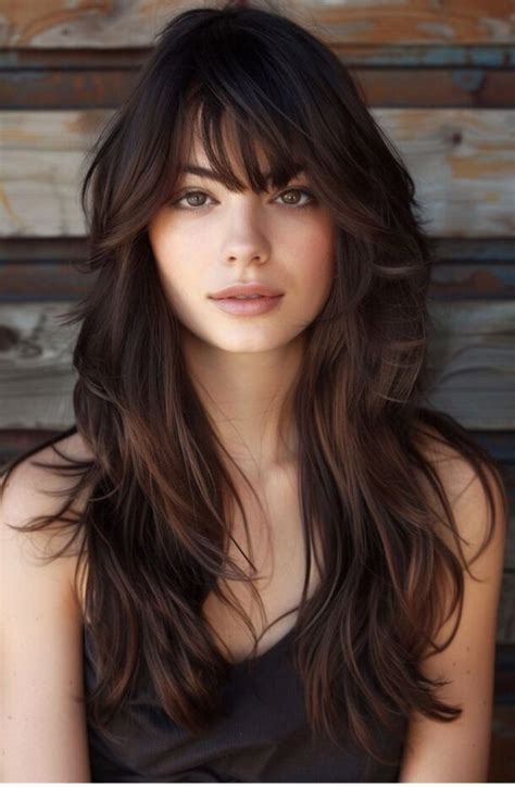 Corte De Cabelo Longo Com Franja As Melhores Ideias Para Mudar O
