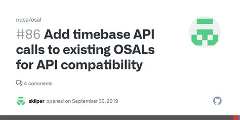 Add Timebase API Calls To Existing OSALs For API Compatibility Issue