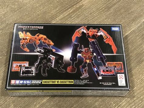 Transformers Masterpiece Mp 1516e Cassettbot Vs Cassettron Complete