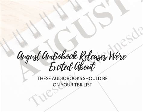 August Audiobooks Were Excited About Page Chaser