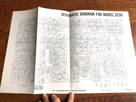 Original Marantz Schematic Diagram For Model 2230 4660835740