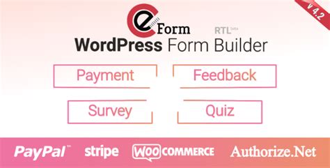 Download Free Eform V4 2 1 Wordpress Form Builder Crack Themes