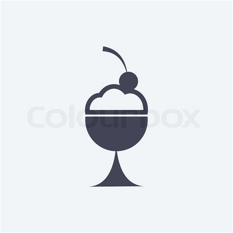 Eis Symbol Stock Vektor Colourbox