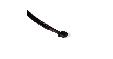 Alphacool Verlängerungskabel JST aRGB 3-Pin auf 3-Pin, 30cm schwarz