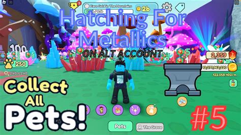 Roblox Collect All Pets Hatching For UNCOMMON Giants Part YouTube