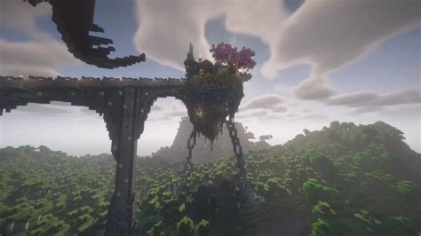 Bridge And Floating Island Minecraft Map