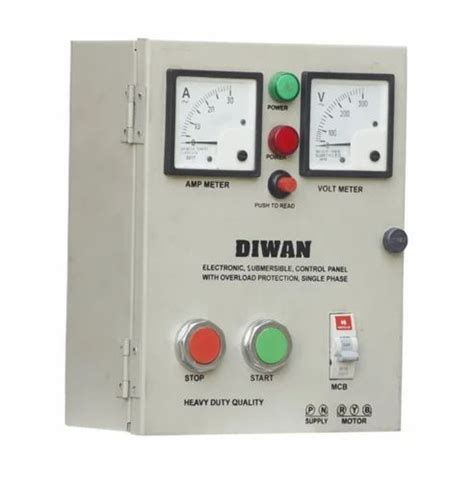 Single Phase Analog Submersible Pump Control Panels 1 Hp At ₹ 1500