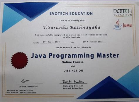 sasanka rathnayake on linkedin completed a certificate course in a