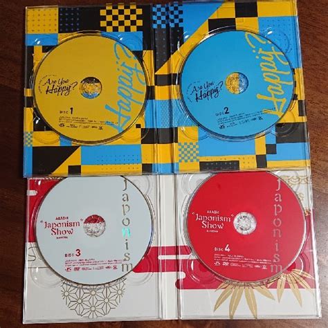 【blu Raydvd】arashi Live Tour 2016 2017 Are You Happy 4枚組 （blu Ray 2枚