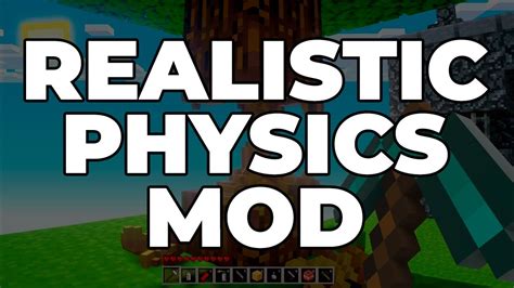 Realistic Physics Mod For Minecraft PE YouTube