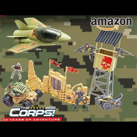 Lanard Toys The Corps 40 Years Of Adventure Mission Terrain Battle