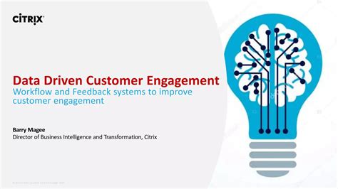 Data Driven Customer Engagement Workflow And Feedback Systems Ppt