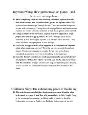 Lab Questions 2 Pdf Raymond Wang How Germs Travel On Planes And How We Can Stop Them 1