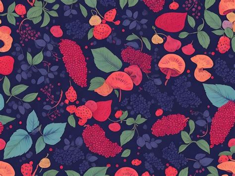 Premium Ai Image Seamless Patterns With Handdrawn Ai Generated