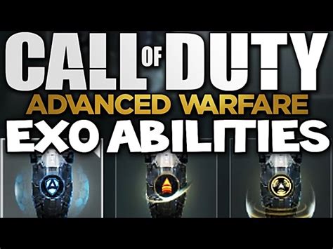 Call Of Duty Advanced Warfare Exo Abilities