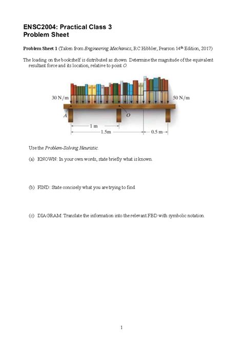 Week 3 Prac Qs Practise Qs 1 Ensc2004 Practical Class 3 Problem