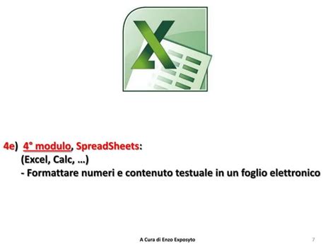 Excel Funzioni Ppt