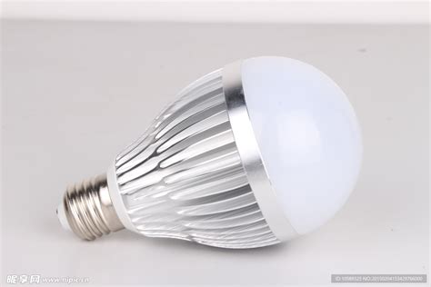 9W LED铝灯泡球泡摄影图 家居生活 生活百科 摄影图库 昵图网