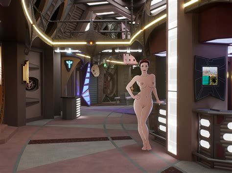 Kira Nerys On The Promenade By Cadetlt Hentai Foundry