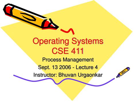 Ppt Operating Systems Cse 411 Powerpoint Presentation Free Download