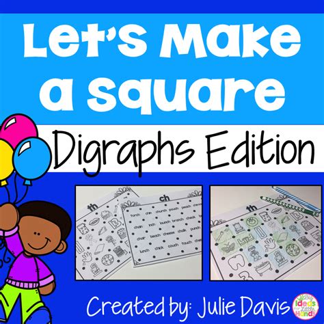 Effective Digraph Worksheets And Activities For The Kindergarten