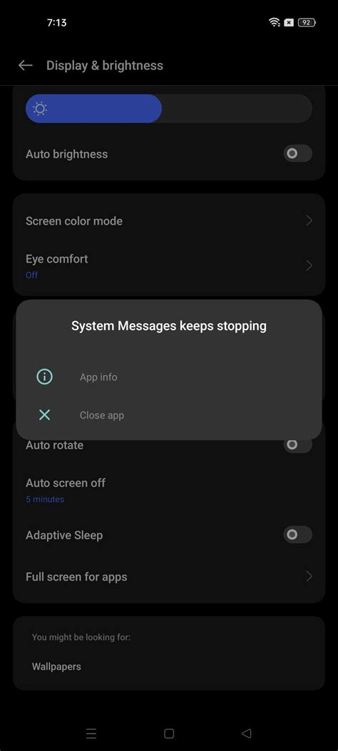 System Message Keeps Showing Up Roppo