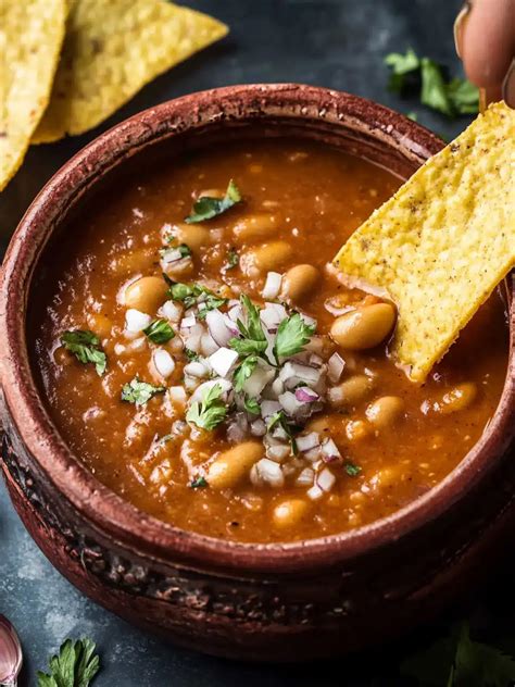 Delicious Frijoles Puercos Spicy Chorizo Bean Dip Delight Kinsley Recipe