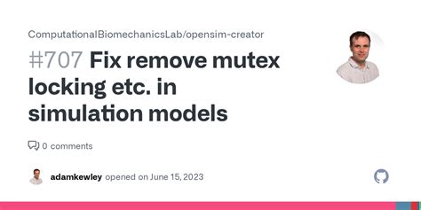 Fix Remove Mutex Locking Etc In Simulation Models · Issue 707