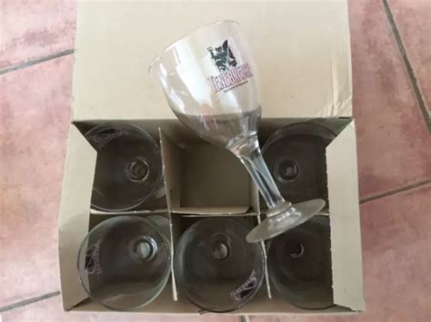 SÉRIE DE 6 Verres Bière La Ténébreuse Jenlain Nord EUR 25 00 PicClick FR