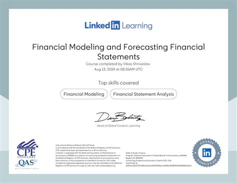 Vikas Shrivastav On Linkedin Certificate Of Completion