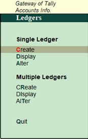 How To Create Single Ledger In Tally AIYO IT Tutorial