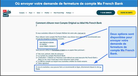 Comment Fermer Un Compte Ma French Bank En 2023