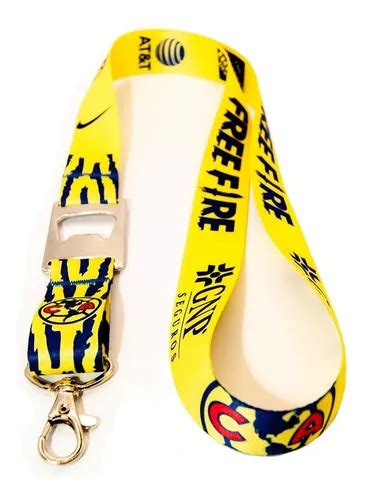 Portagafete Lanyard Club América