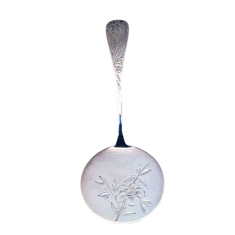 19th C Sterling Pastry Server By Welsh And Bros American Baltimore Un