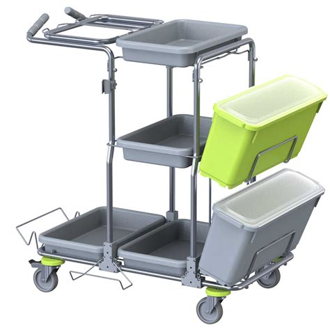 Carrello Smart 5 Inox Falpi Design For Cleaning