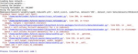 keyerror polyp pytorch forums
