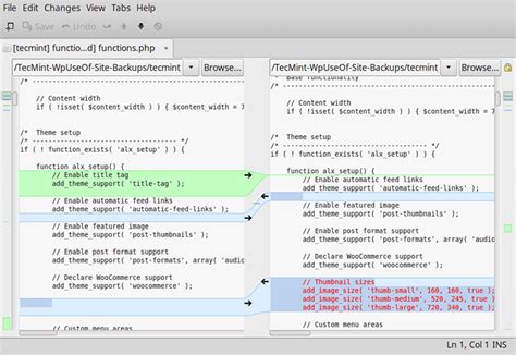 9 mejores herramientas de comparación y diferencia diff para linux ilinuxgeek