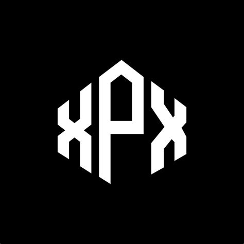 Xpx Letter Logo Design With Polygon Shape Xpx Polygon And Cube Shape