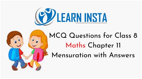 Mcq Questions For Class 8 Maths Chapter 11 Mensuration With Answers Mcq Questions