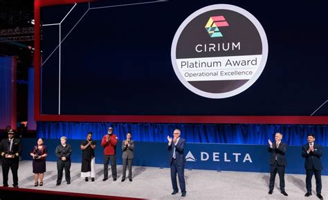Congratulations To Delta Air Lines On Receiving The Platinum Award For