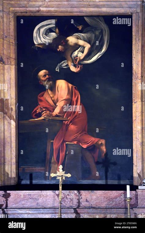 Rome Italy 17th Nov 2023 Painting By Michelangelo Merisi Called